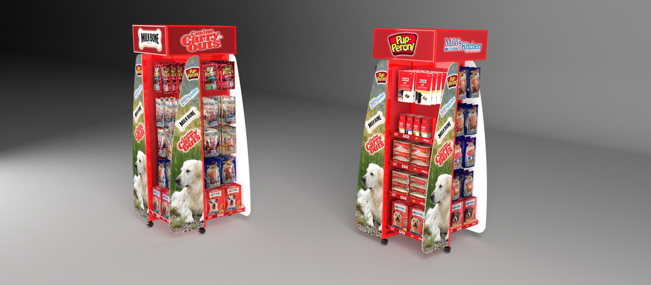 Metal and wire retail displays - SharkSkin Design Inc.